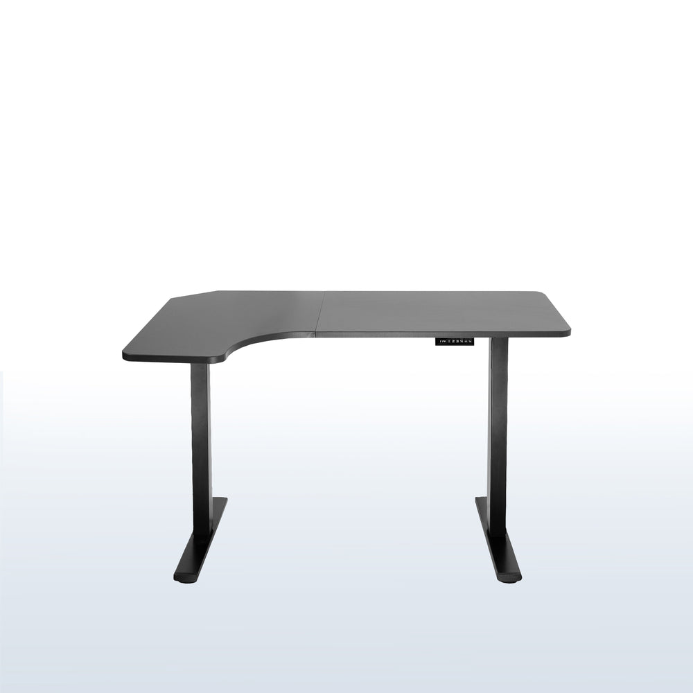 1BR Series - 58" x 35" Corner Electric Desk with Push Button Memory Co ...