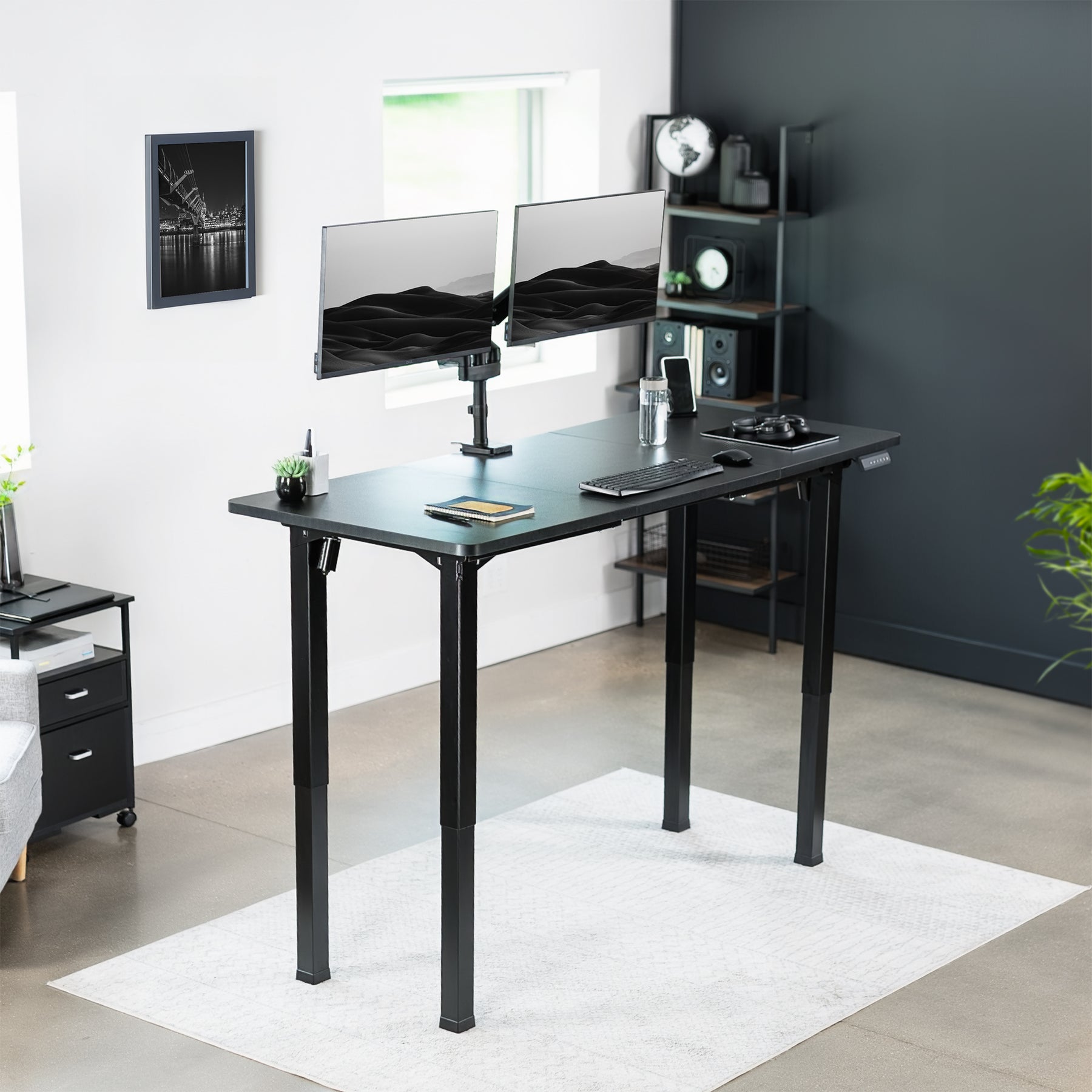 E4 Series - 71" x 30" Dual Motor Electric 4-Leg Desk – VIVO - desk ...