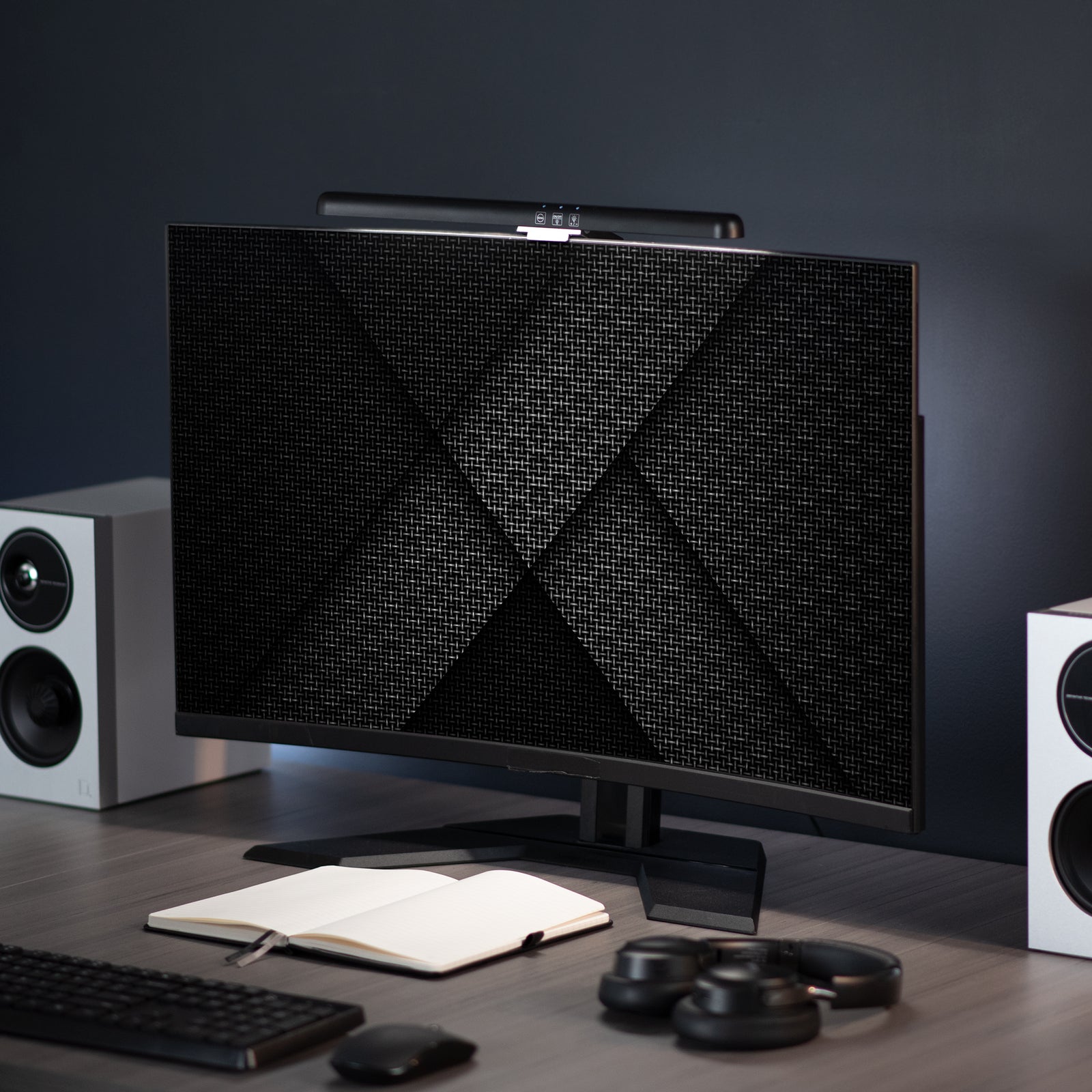 Curved Monitor Light Bar – VIVO - desk solutions, screen mounting, and more