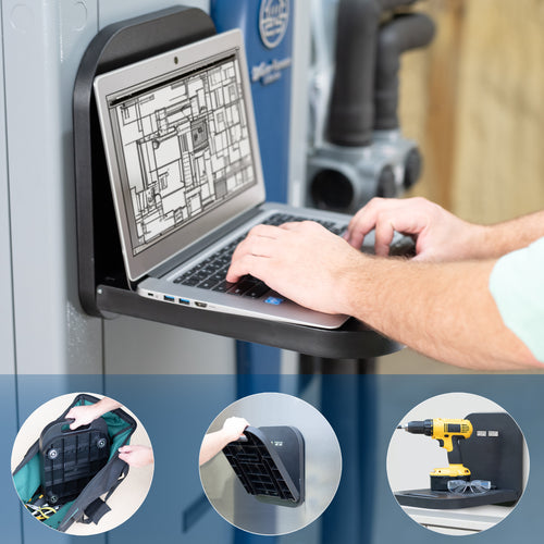 12" x 13" Magnetic Workstation – VIVO - desk solutions, screen mounting ...