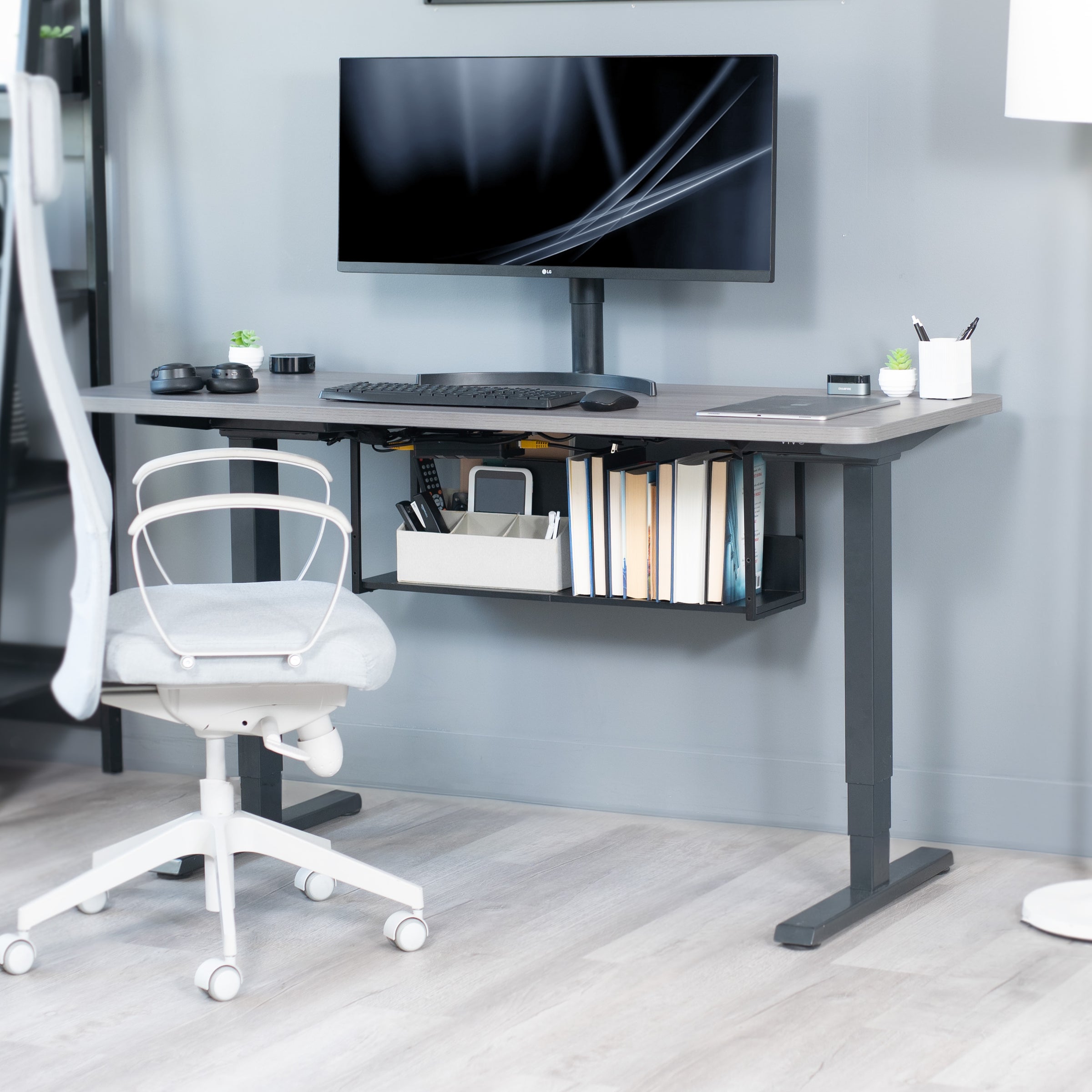30" Under Desk Shelf – VIVO - desk solutions, screen mounting, and more