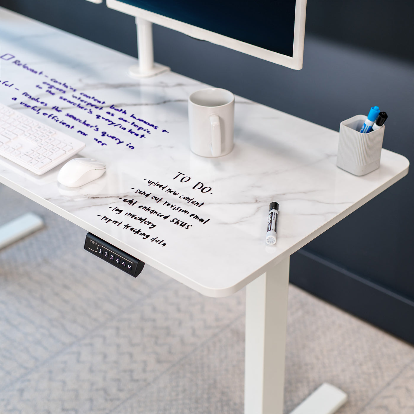 60” x 24” Table Top – VIVO - desk solutions, screen mounting, and more