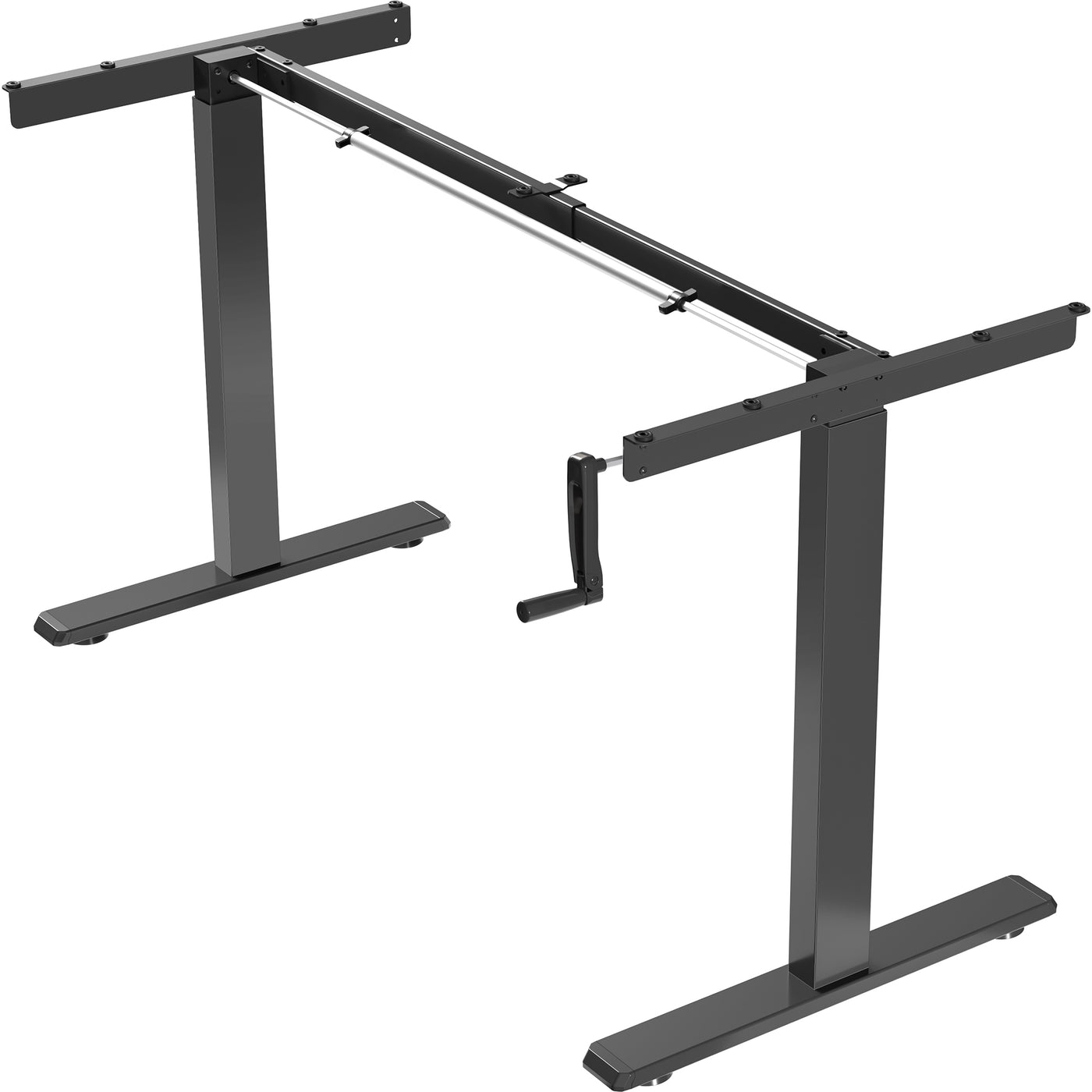 Crank Height Adjustable Desk Frame – VIVO - desk solutions, screen ...