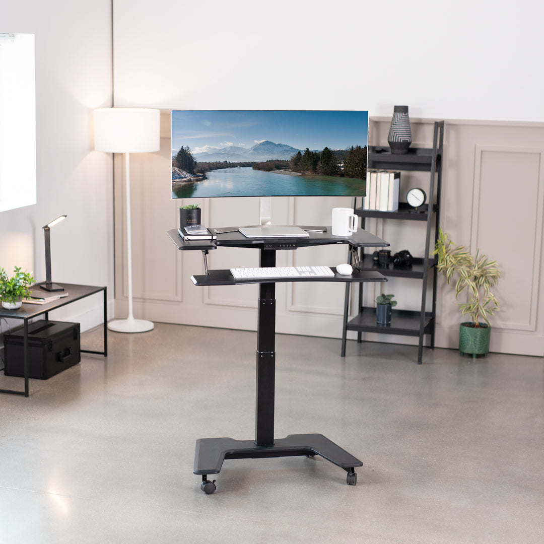Mobile and Small Space Desks – VIVO - desk solutions, screen mounting ...
