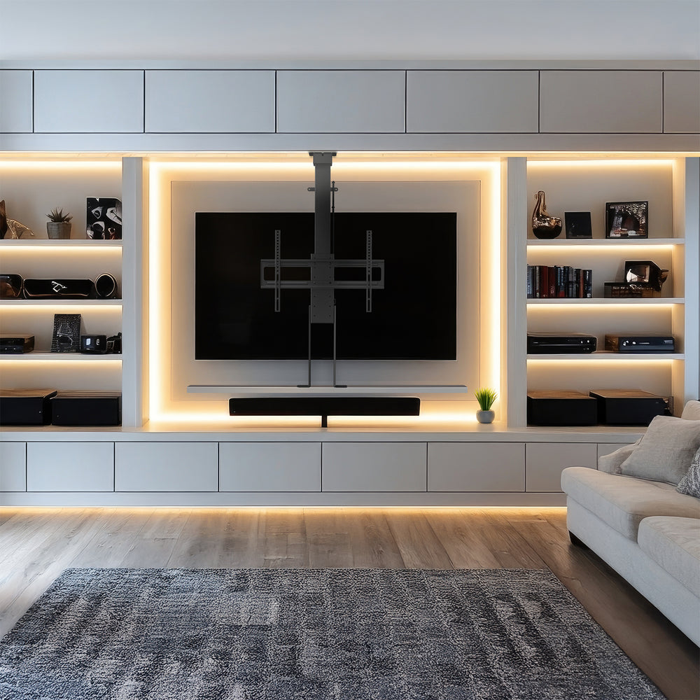 Motorized Large TV Mount with Remote Control - 43” to 88” Screens ...