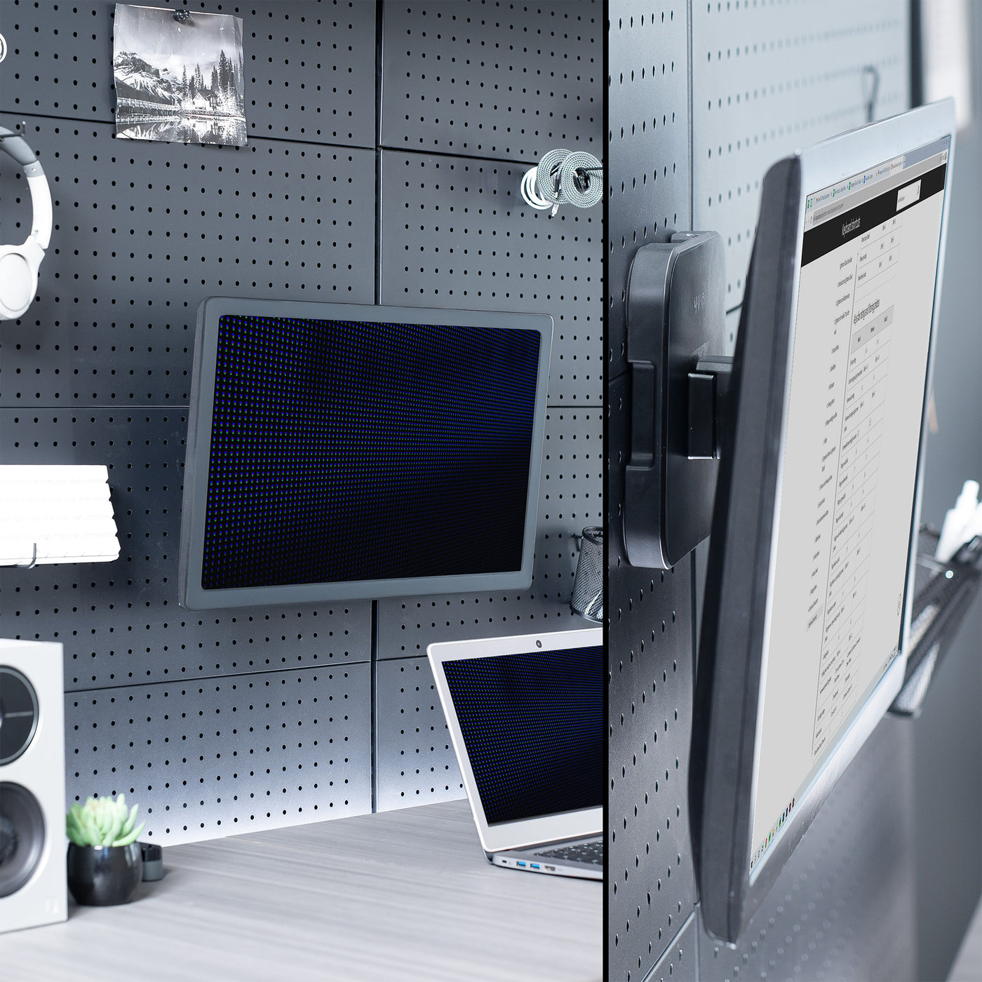Magnetic Monitor Mount – VIVO - desk solutions, screen mounting, and more