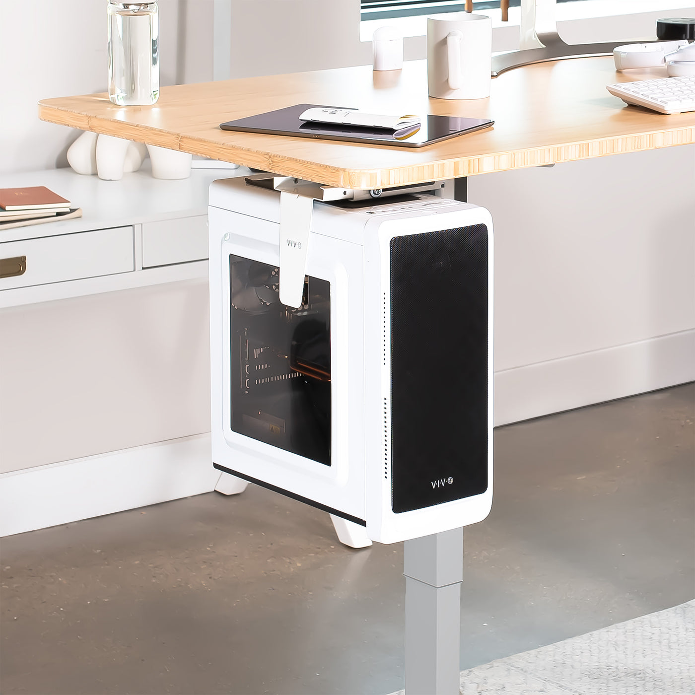 Under Desk and Wall PC Mount – VIVO - desk solutions, screen mounting ...