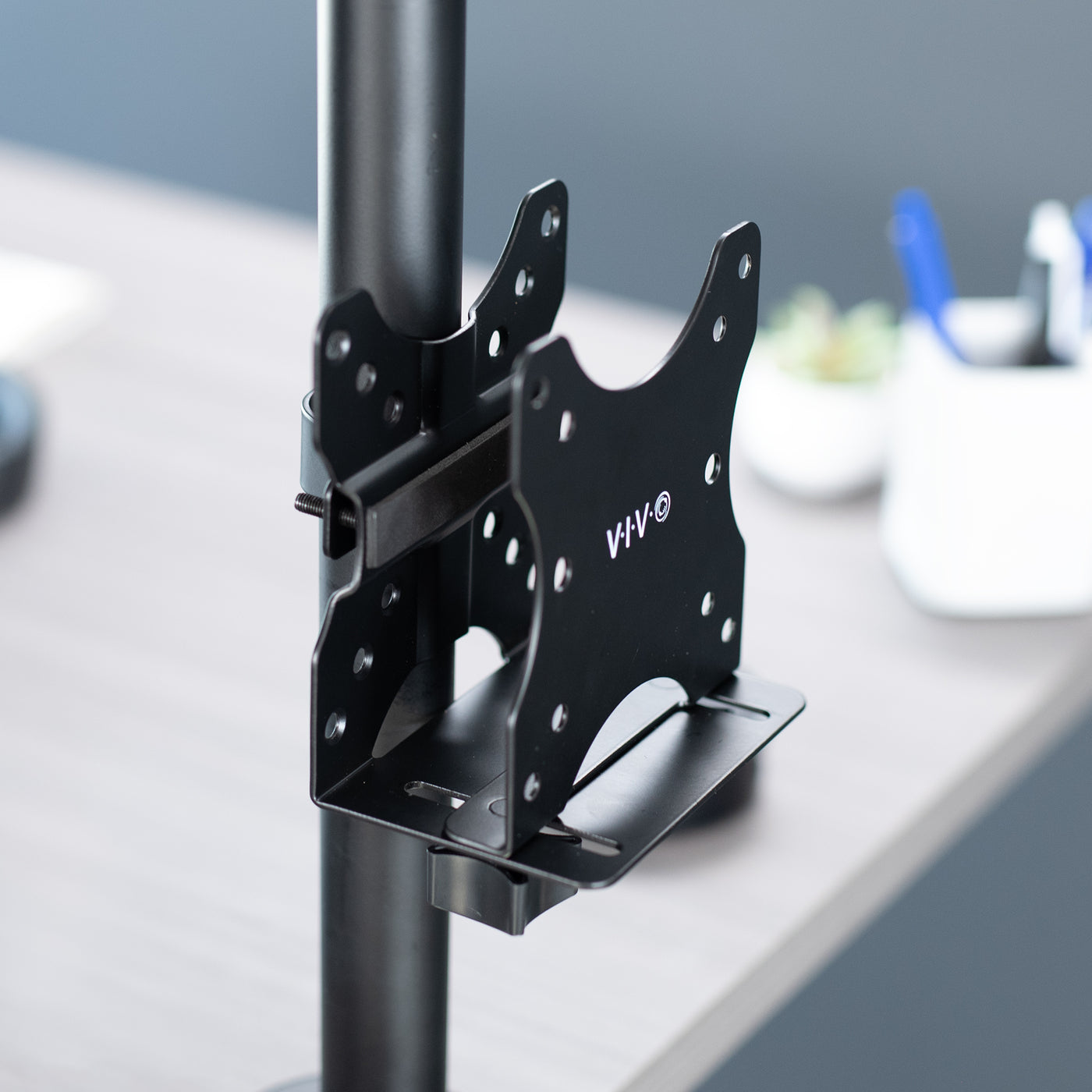 Multifunctional Thin Client PC Mount – VIVO - desk solutions, screen ...