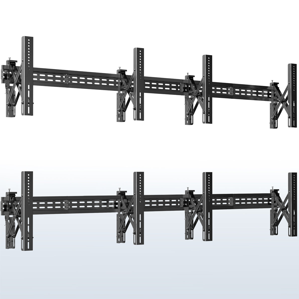 Pop-Out TV 2x2 Video Wall Mounts - 37” to 65” Screens – VIVO - desk ...