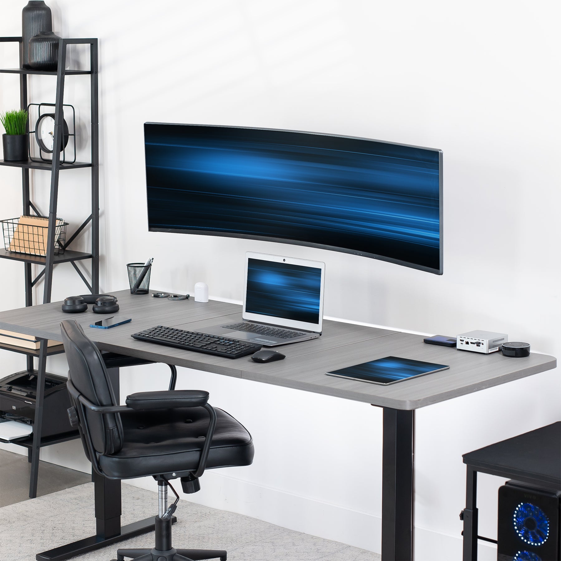 Single Ultrawide Monitor Wall Mount - Up to 49" Screens – VIVO - desk ...