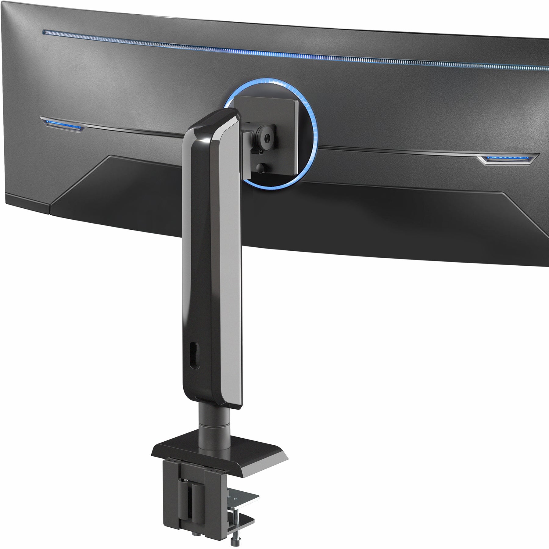 Vertical Lift Single Ultrawide Monitor Desk Mount – VIVO - desk ...