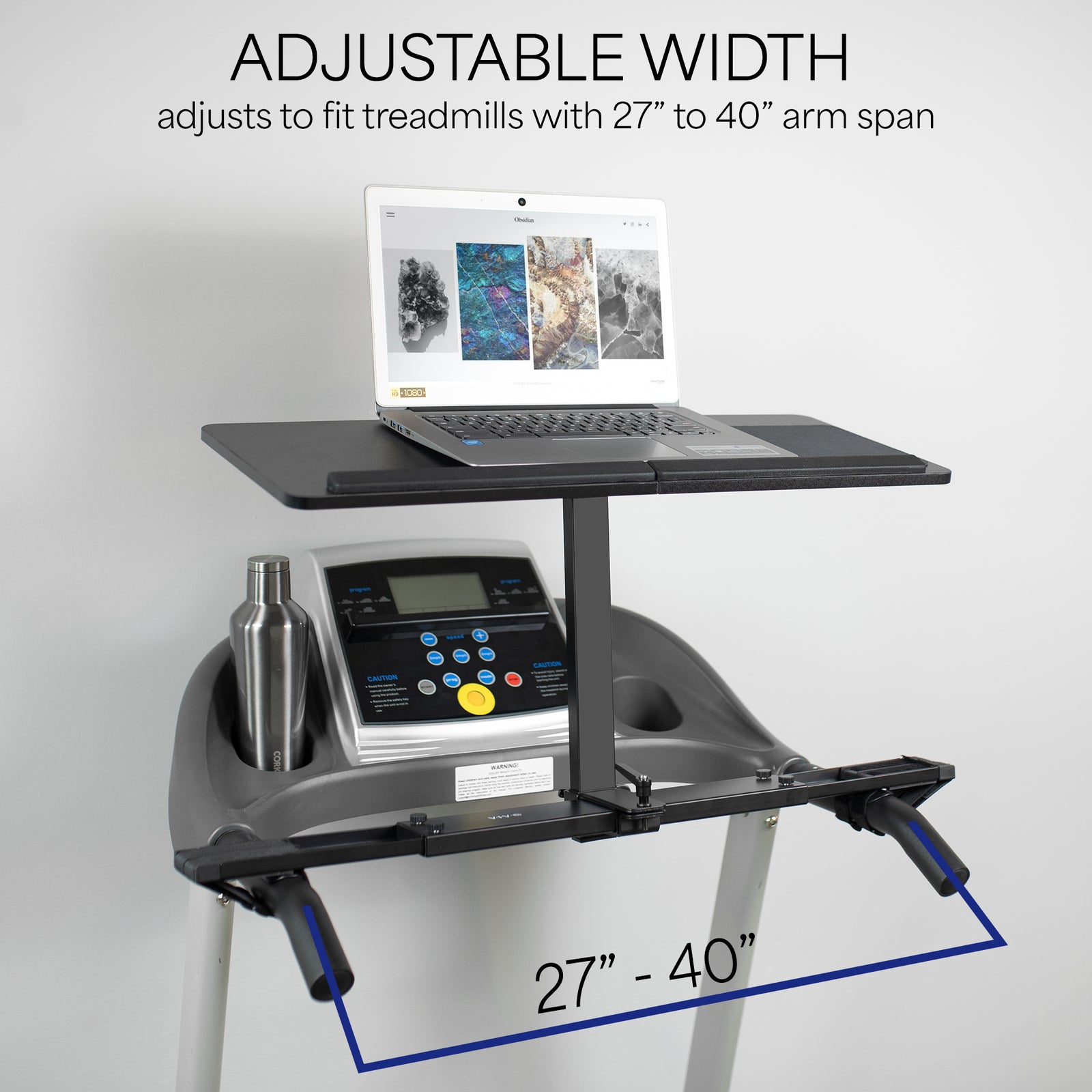 Height Adjustable 27" Laptop Desk for Treadmill – VIVO - desk solutions ...