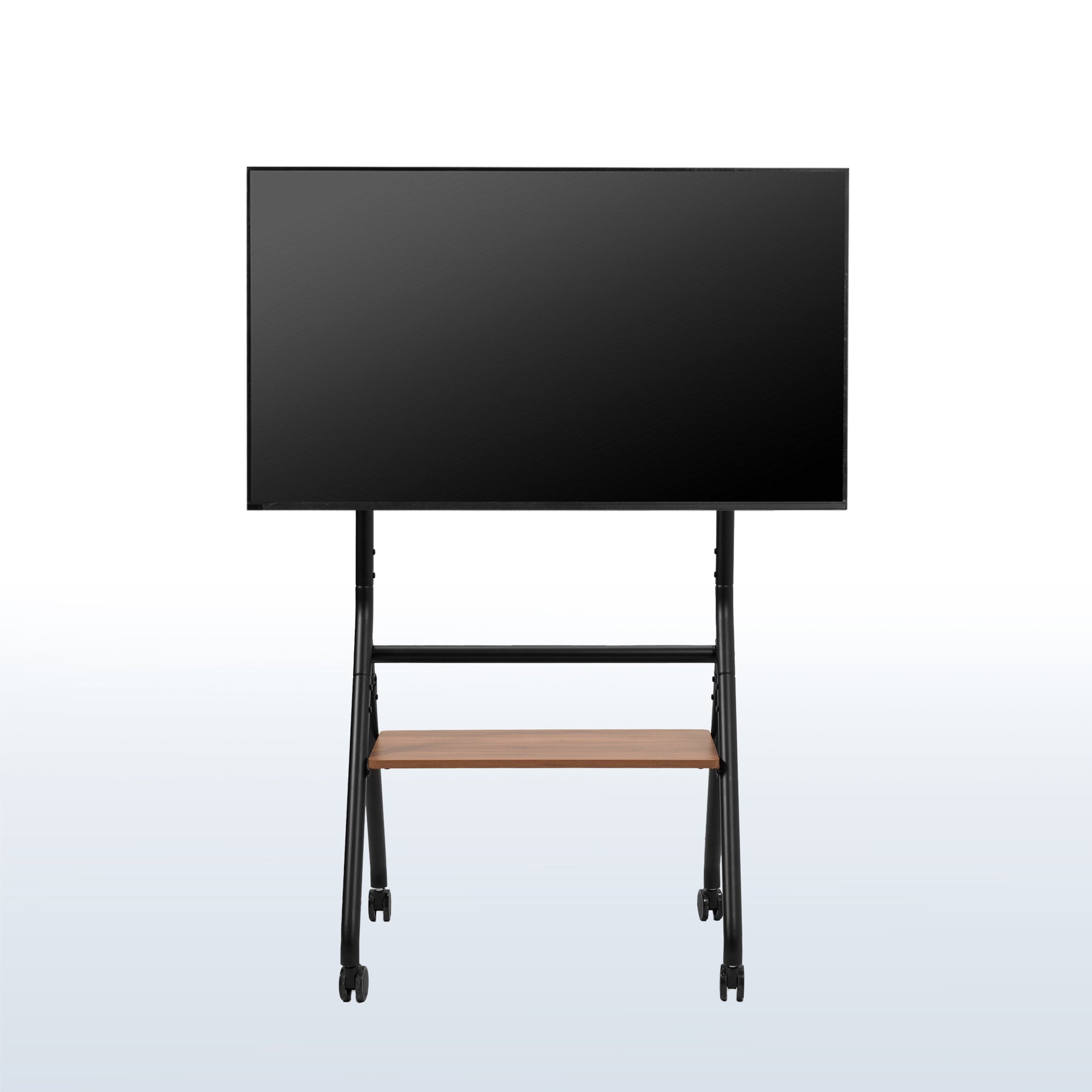 Mobile Studio TV Stand with Shelf - 37” to 86” Screens – VIVO - desk ...