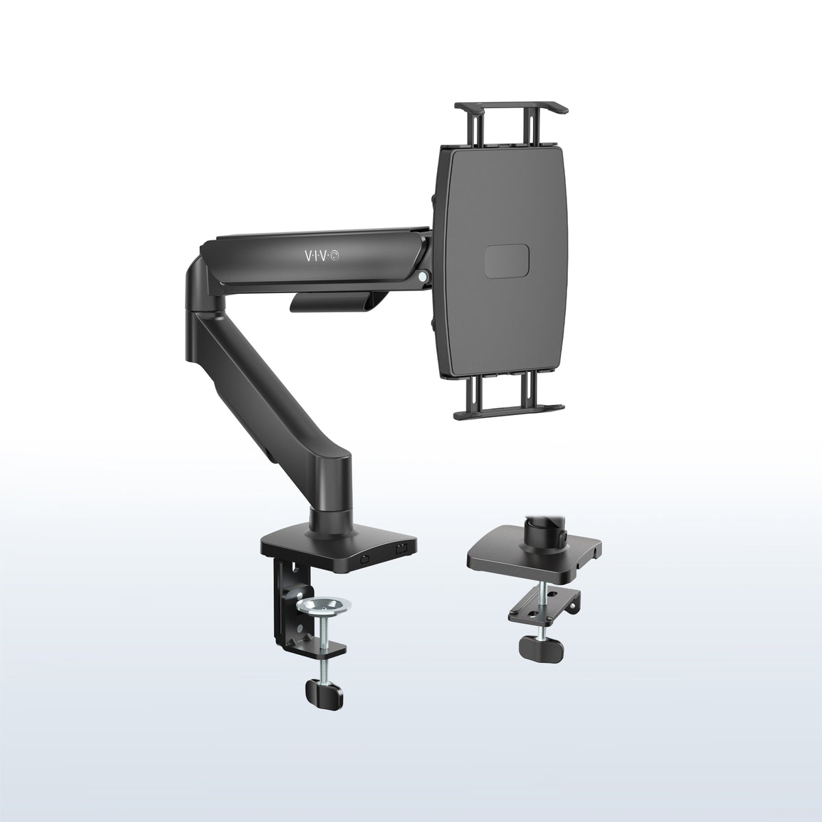 Single Mechanical Arm Desk Mount for Tablets, 2-in-1 Laptops, Portable ...