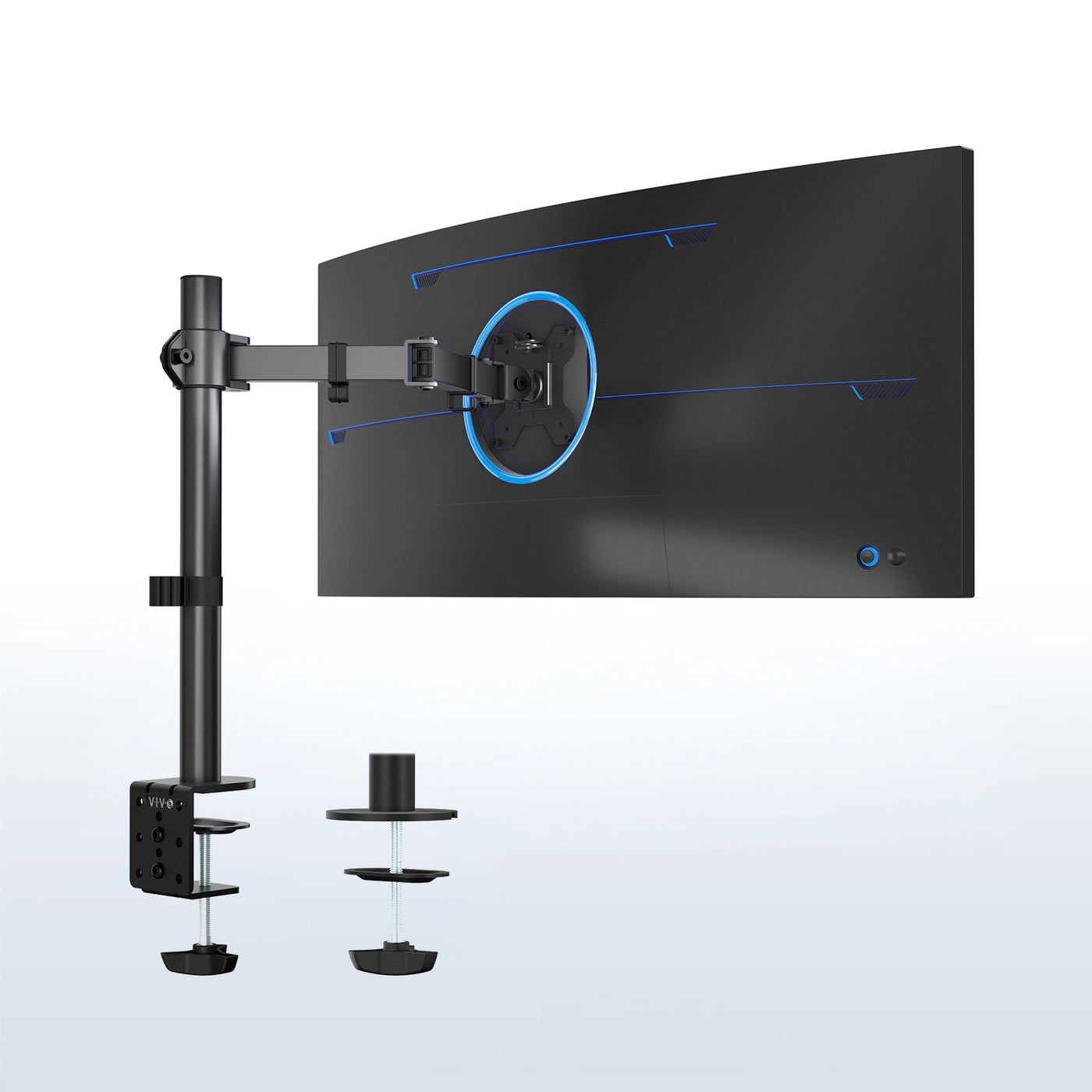 Single Monitor Desk Mount - Up to 38" Screens – VIVO - desk solutions ...