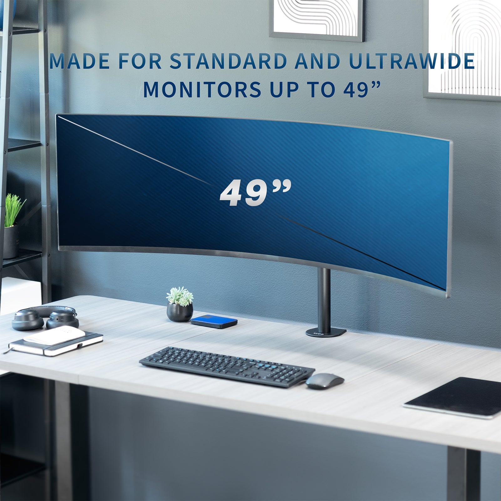 Single Ultrawide Monitor Desk Mount - Up to 49" Screens – VIVO - desk ...