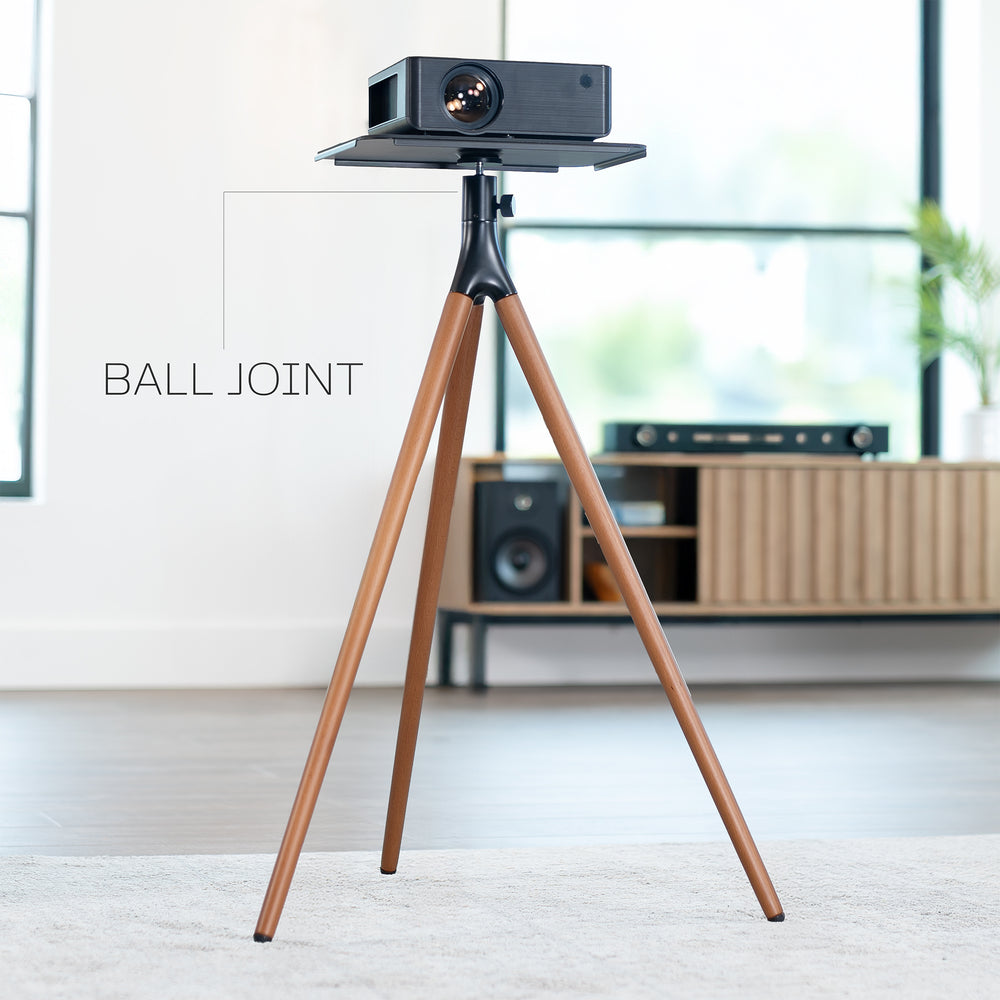Dark Walnut Easel Studio Projector Stand – VIVO - desk solutions ...