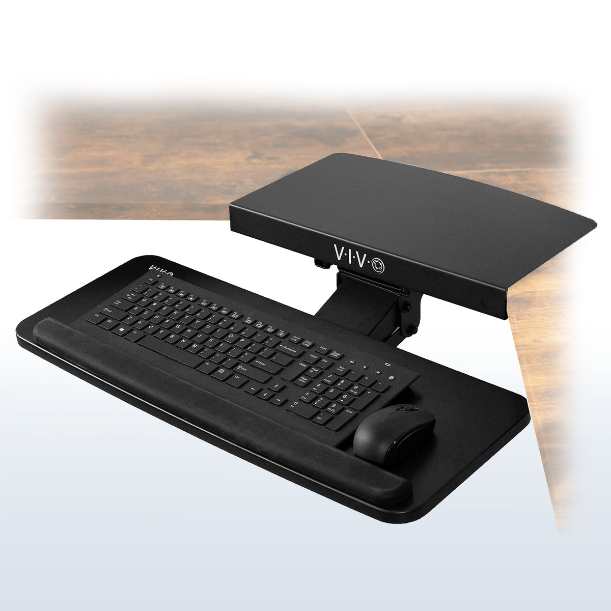 Corner Desk Keyboard Tray – VIVO - desk solutions, screen mounting, and ...