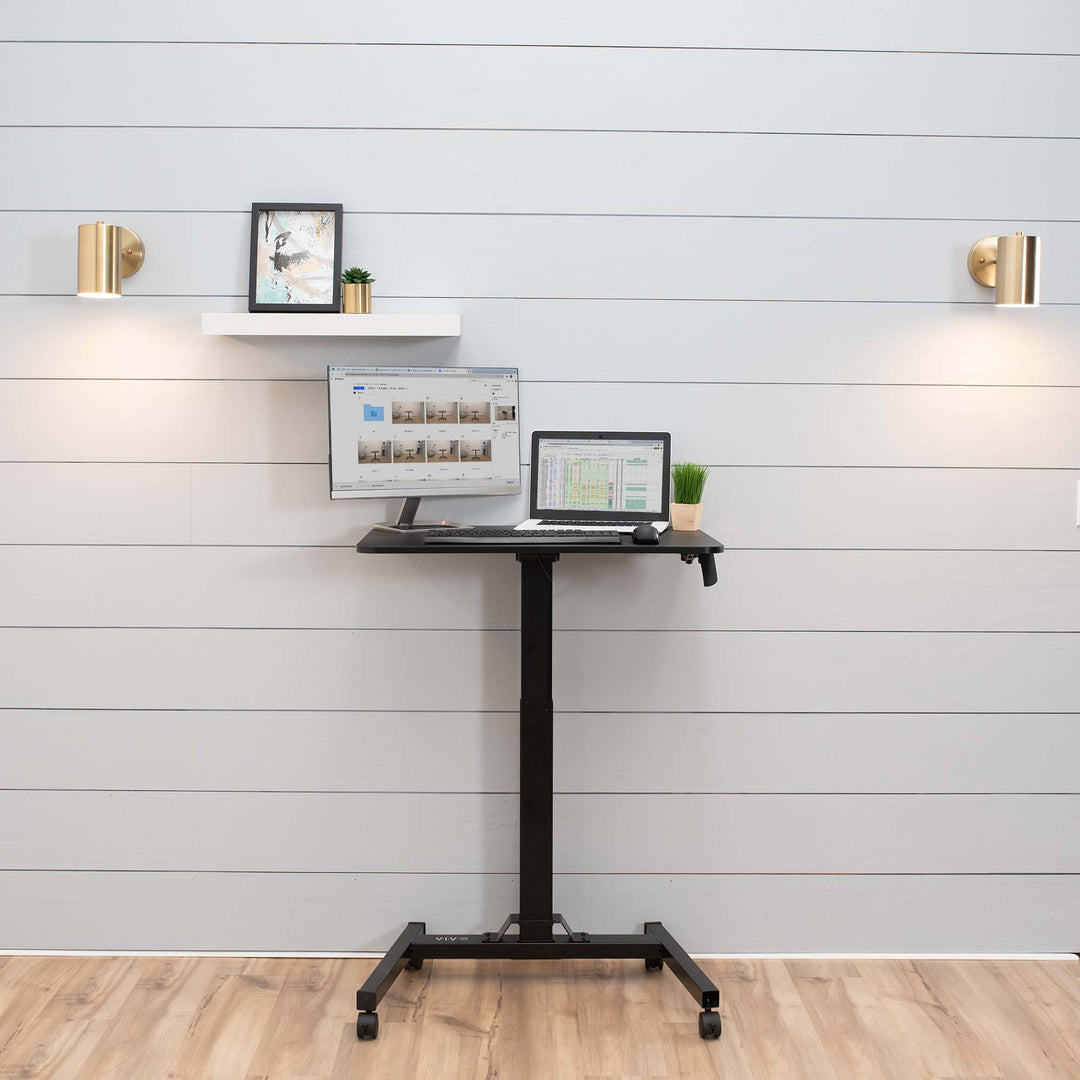 Mobile and Small Space Desks – VIVO - desk solutions, screen mounting ...