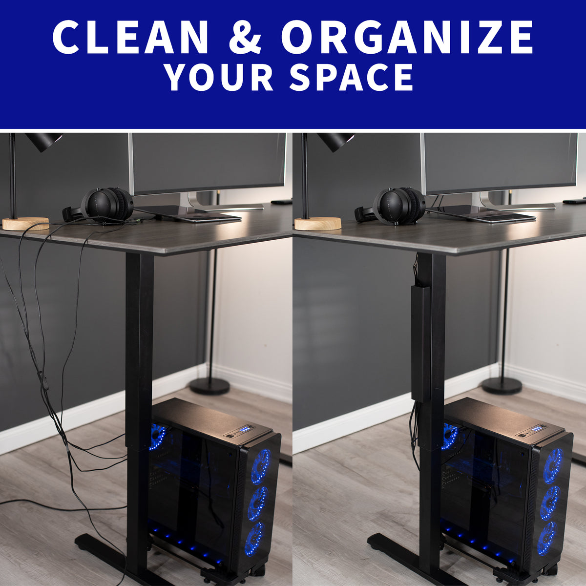 Magnetic Cable Management Channel 2.0 – VIVO - desk solutions, screen ...