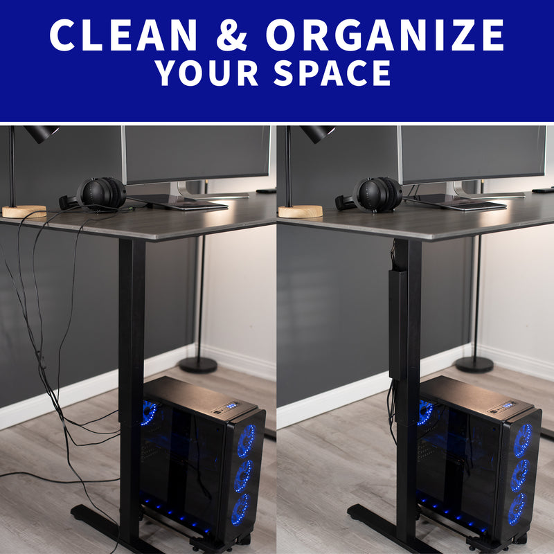 Magnetic Cable Management Channel 2.0 – VIVO - desk solutions, screen ...