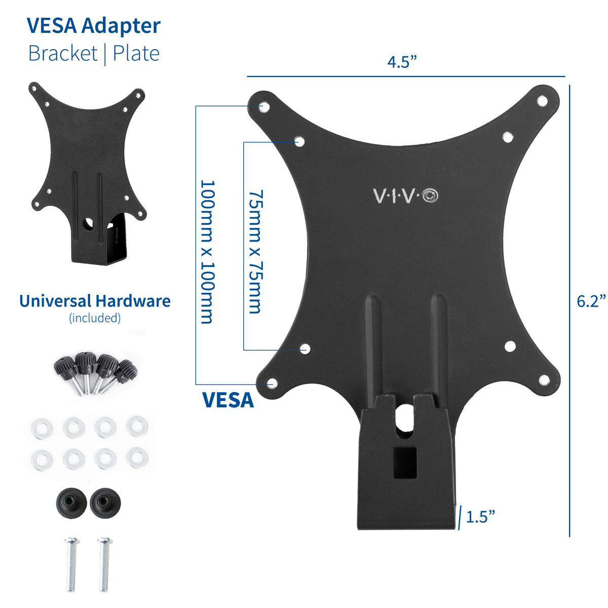 VESA Adapter for Compatible Dell Monitors – VIVO - desk solutions ...