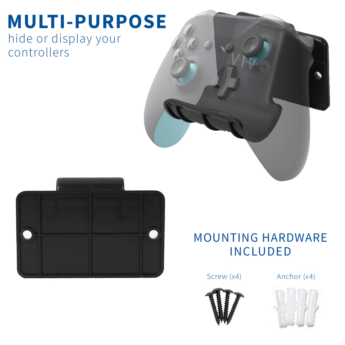 Video Game Controller Wall Mount (2 Pack) – VIVO - desk solutions ...