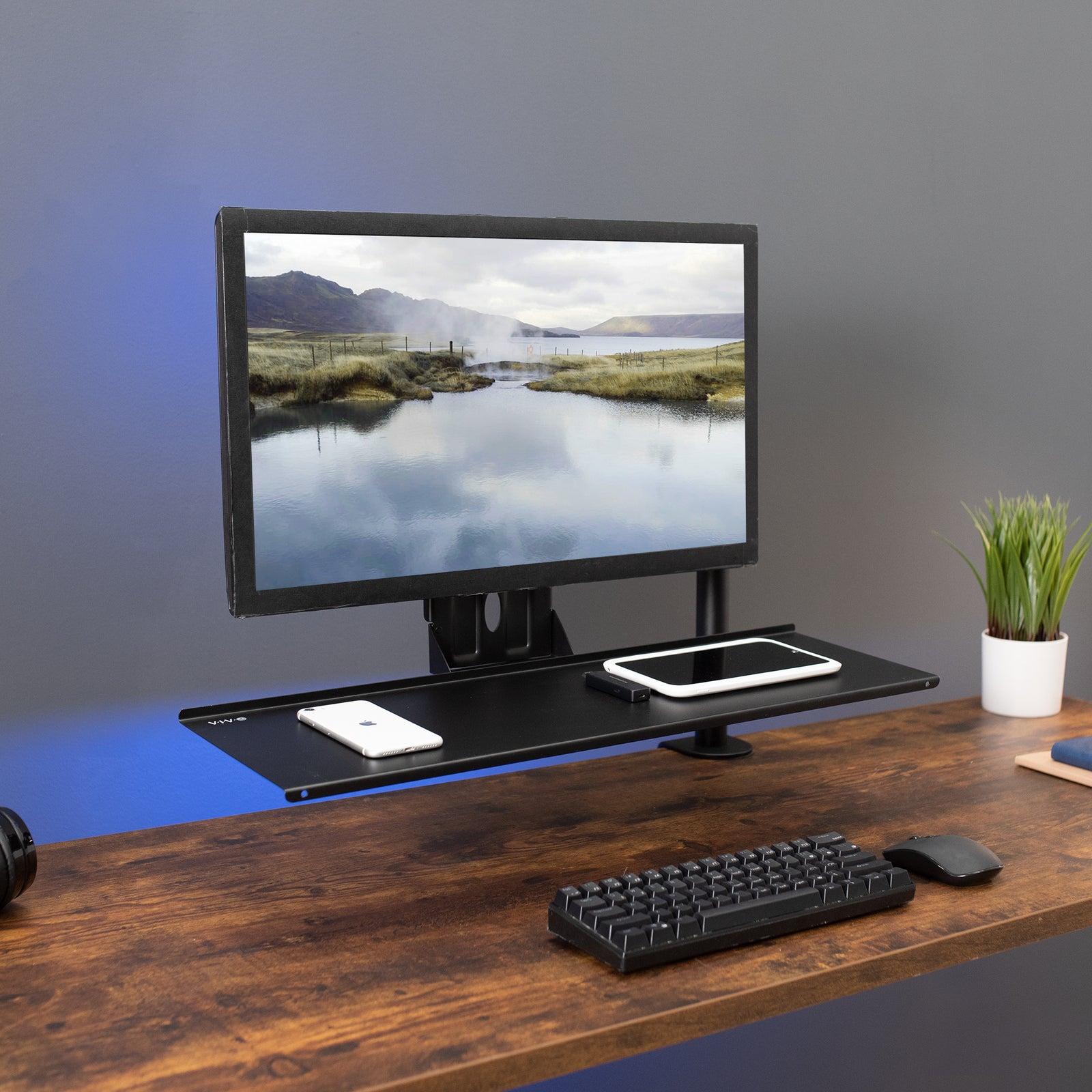 VESA Keyboard Tray – VIVO - desk solutions, screen mounting, and more