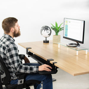Clamp-on Mouse Pad – VIVO - desk solutions, screen mounting, and more