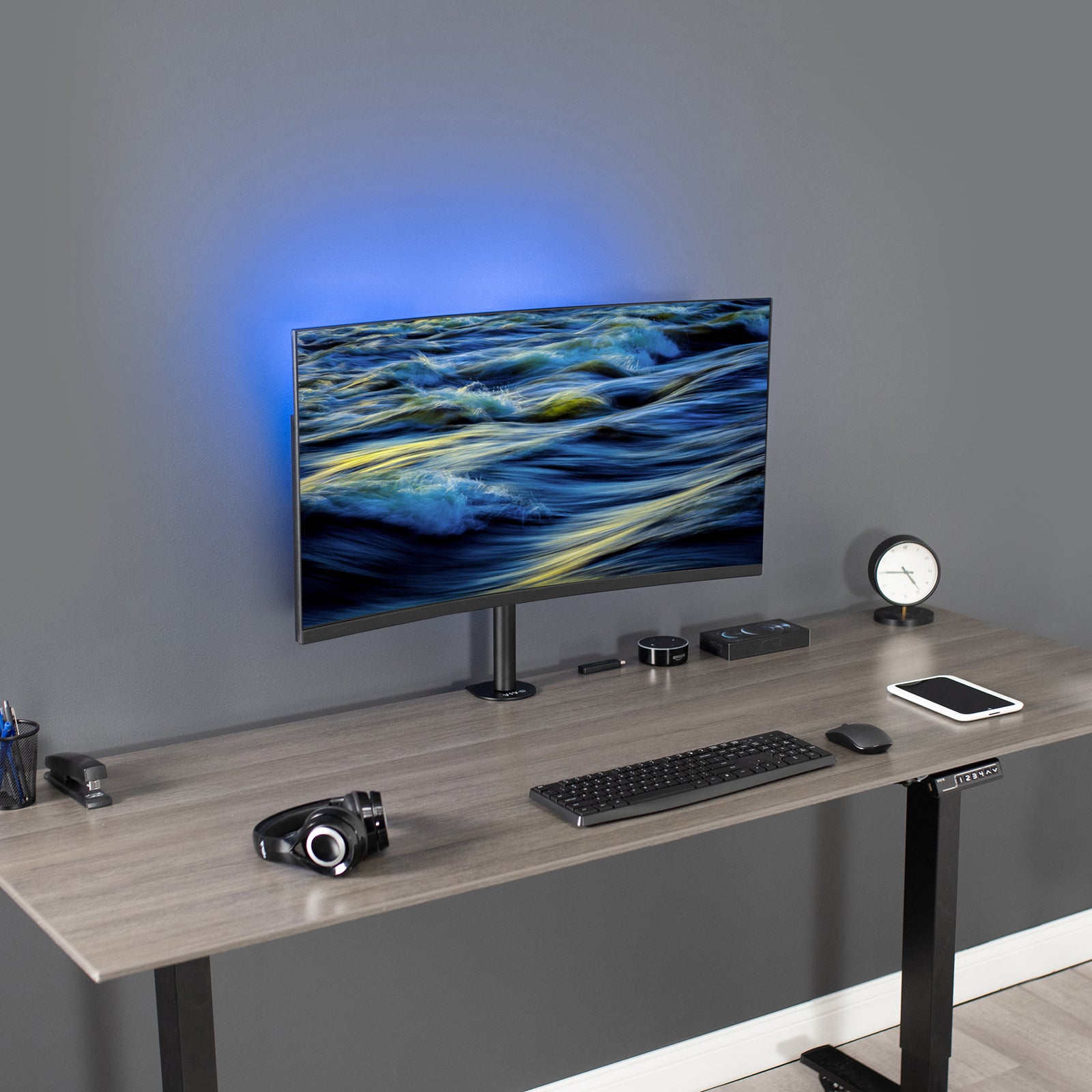 Single Monitor Desk Mount - Up to 38" Screens – VIVO - desk solutions ...